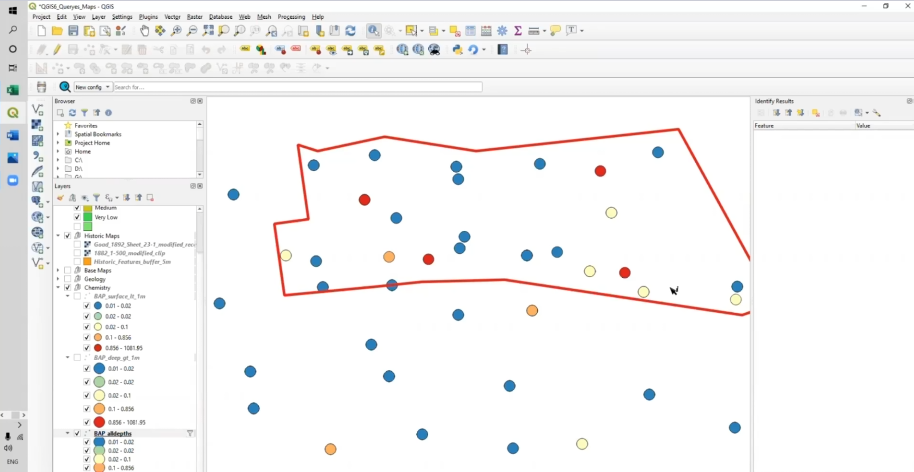QGIS 1: Building a QGIS project - the road to data visualisation (E le ...